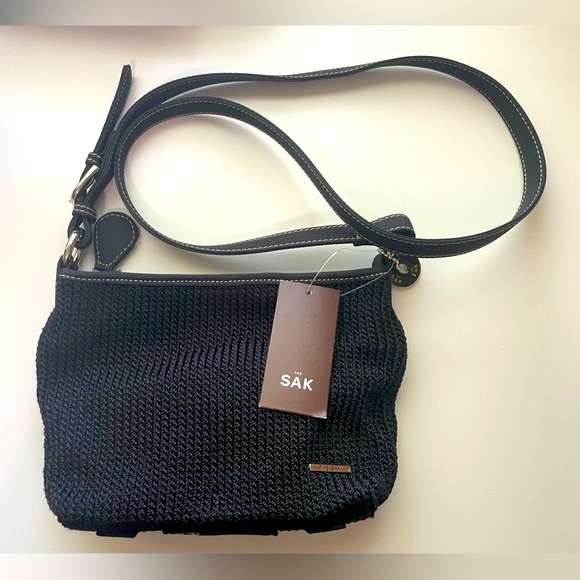 The Sak | Bags | The Sak Crochet Black Handbag Purse | Poshmark